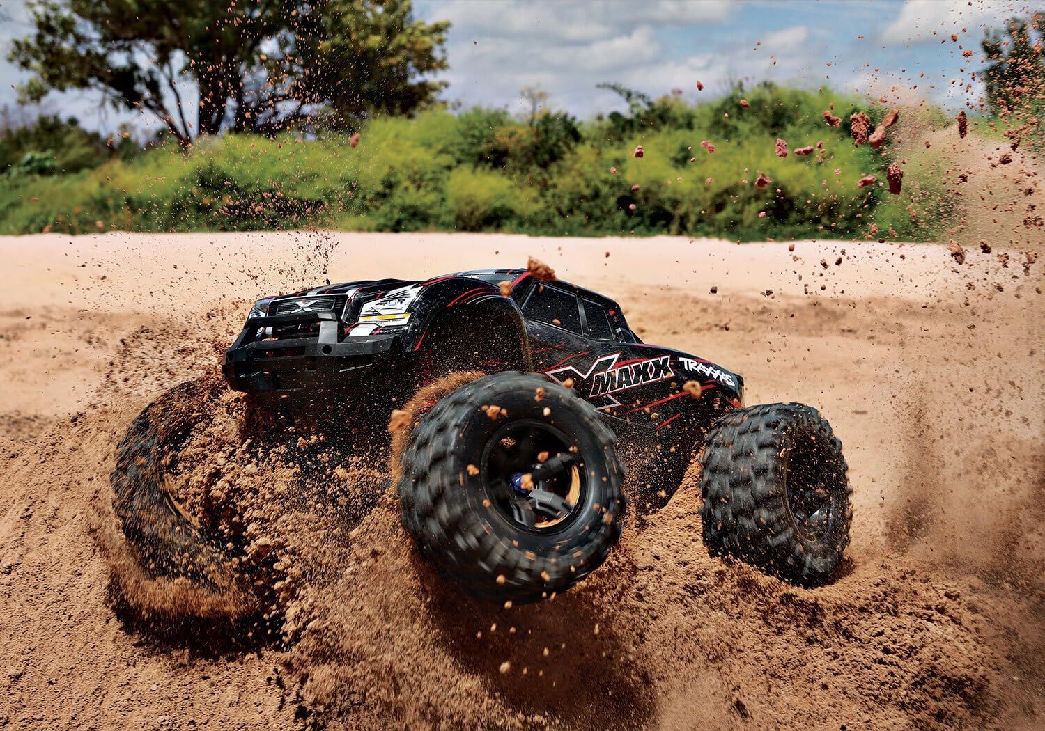Traxxas 77086-4 - X-Maxx: Brushless Electric Monster Truck - RED