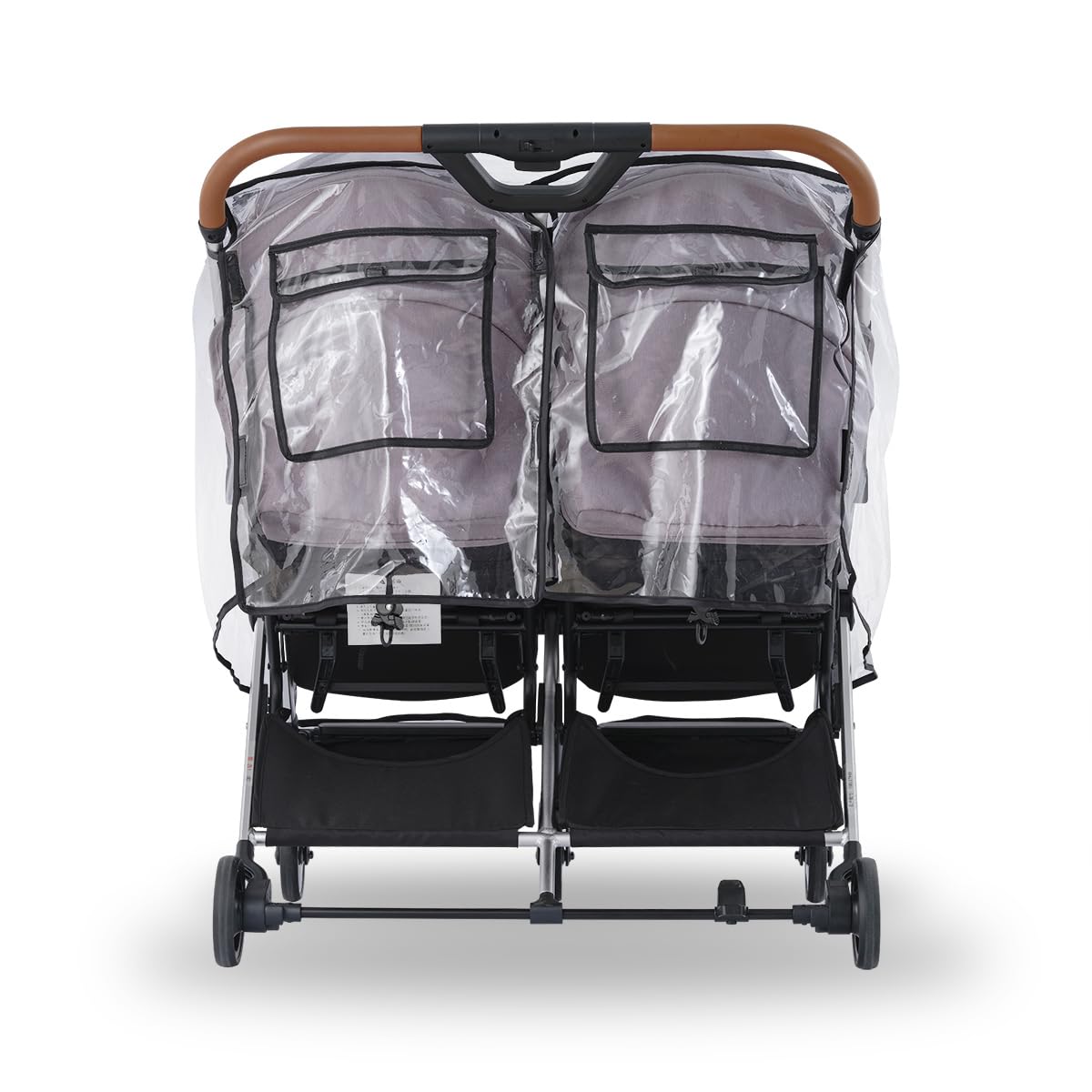 Winter Rain Cover for Goodbaby Pockit Stroller Pram Accessories Waterproof Raincoat fit for GB Pockit 3S 2S 3C Plus (Grey)
