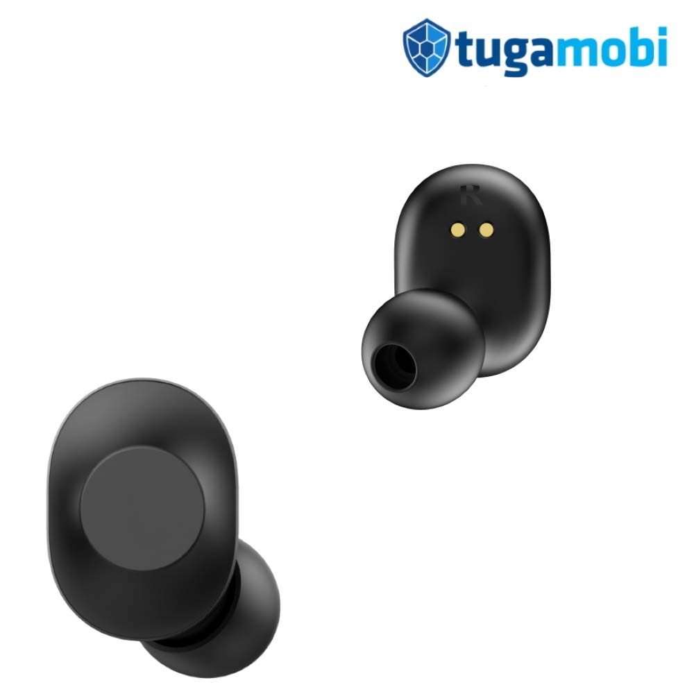 tugamobi SA01 Bluetooth 5.0 True Wireless Stereo Earbuds with 130 Hours of Standby Time Water-Resistant Easy Pairing High Talk Quality Music Playback Light Weight Portable