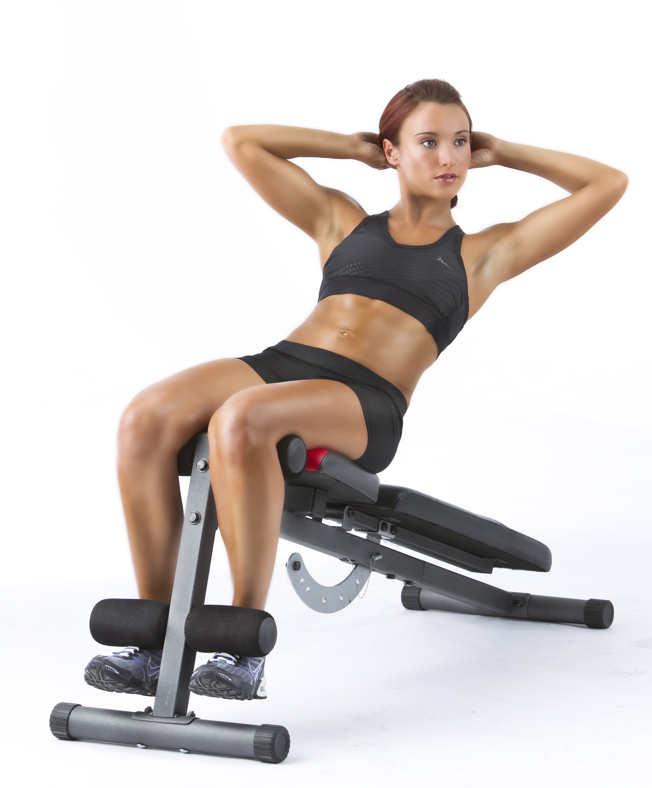 Weider Incline Weight Bench black, 40L x 18.25W x 53.5H inches