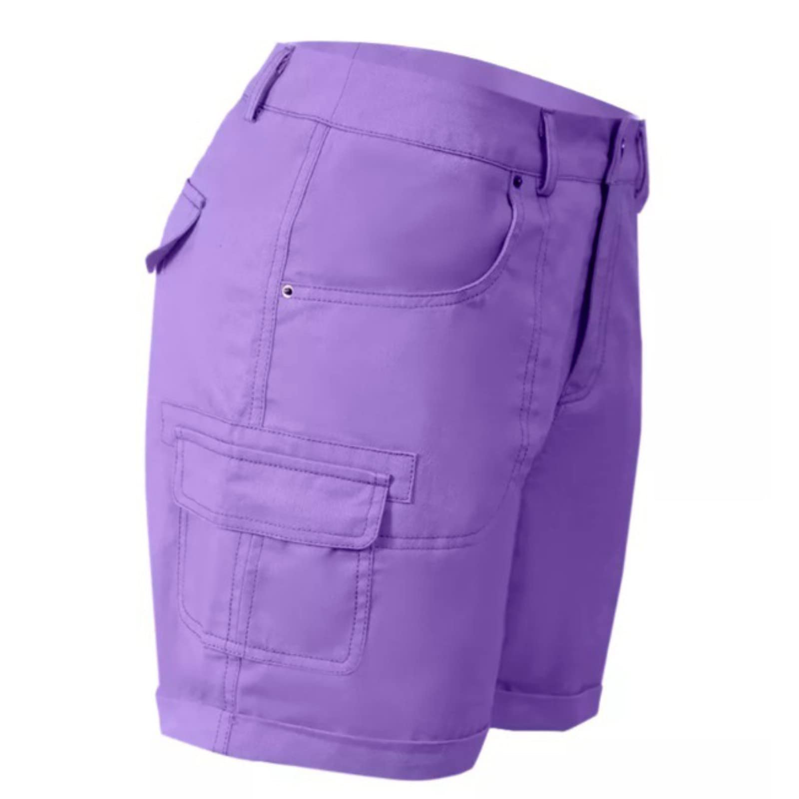 Women Cargo Pants Shorts Butt Lift Multi-Pockets Casual Hiking Twill Bermuda Cargo Shorts,Army Cargo Pants for Women