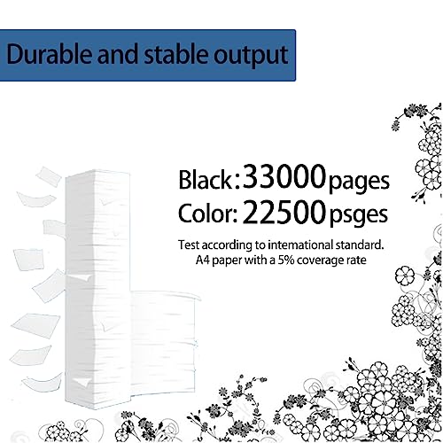 YAMABO TN711K TN711C TN711M TN711Y Toner Cartridge Suitable for Konica Minolta C654 C754 1set