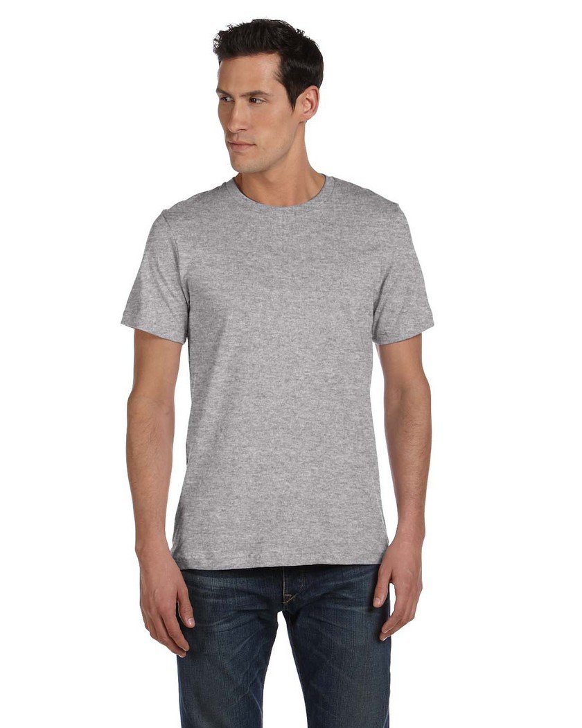 Unisex Made in the USA Jersey Short-Sleeve T-Shirt M ATHLETIC HEATHER