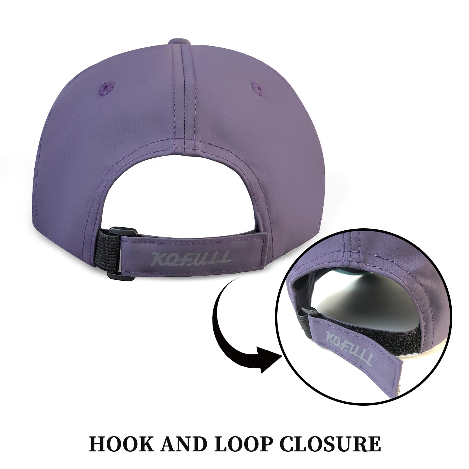 Women Baseball Caps, Adjustable Breathable Embroidered Sun Hat for Sport Golf Mesh Sunbonnet Outdoor Black