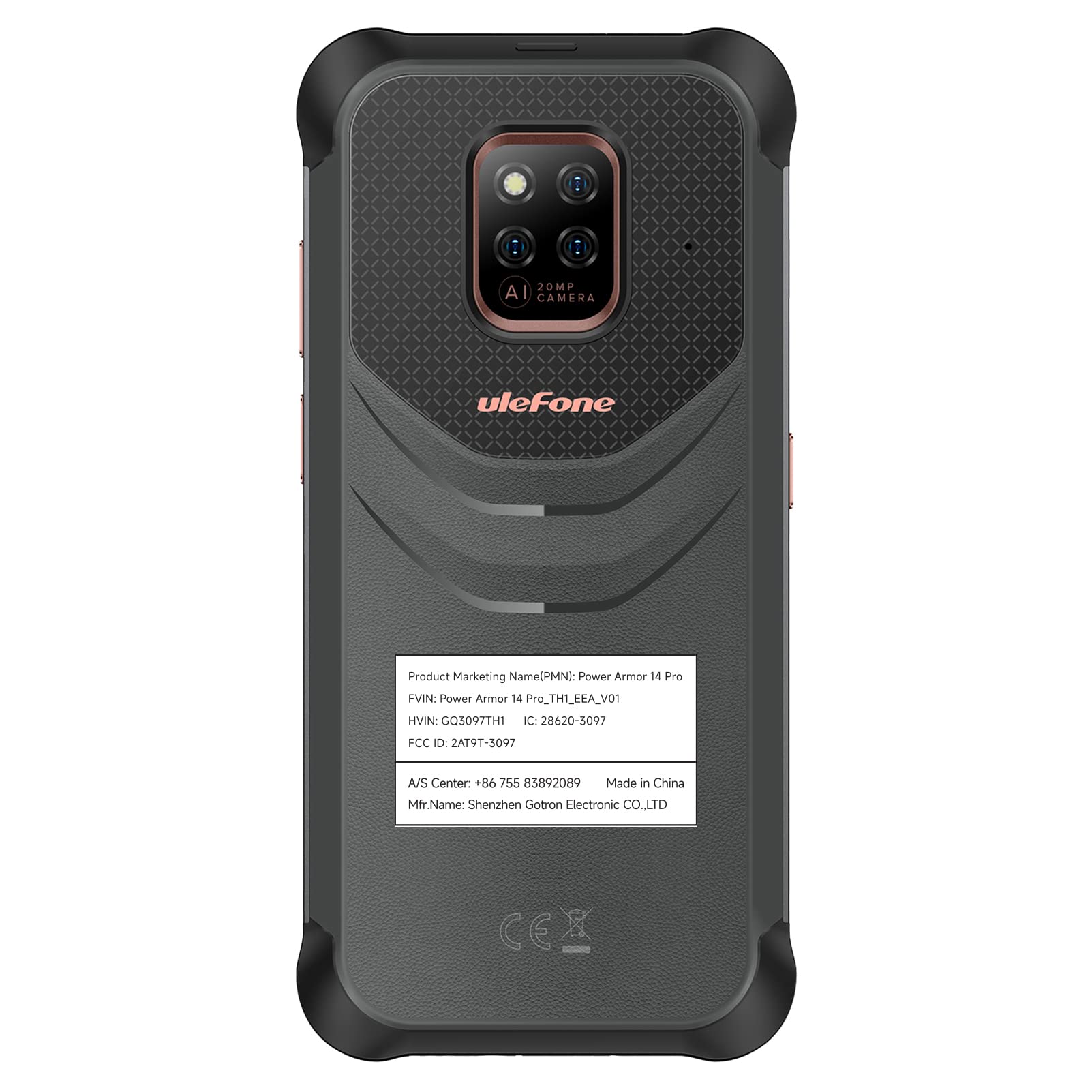 Ulefone Android 12 Rugged Smartphones, Power Armor 14 Pro 10000mAh Battery, 8GB+128GB, Helio G85 Octa-core Waterproof Rugged Phone, 6.52” HD+, 20MP AI Camera, Dual Sim 4G Unlocked Cell Phone