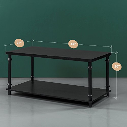 Zinus Tanqiu Easy Assemble Two-Tier Coffee Table