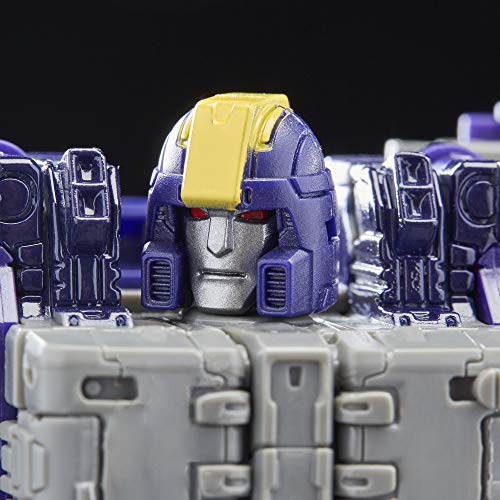 Transformers Toys Generations War for Cybertron Leader Wfc-S51 Astrotrain Triple Changer Action Figure - Kids Ages 8 & Up, 7"