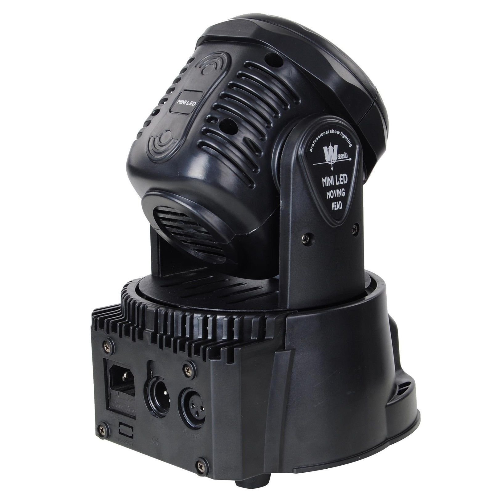XPCLEOYZ 2PCS Moving Head Dj Lights,7 x 12W RGBW Stage Lighting Mini Moving Head, DMX DJ Lights Remote Control Sound Activated, Mini Moving Heads Wash Light for Parties