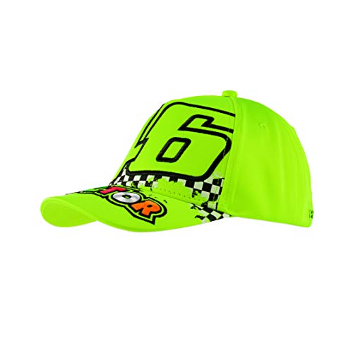 Valentino Rossi Kid Standard VR46 Classic Collection, Fluo Yellow, One Size