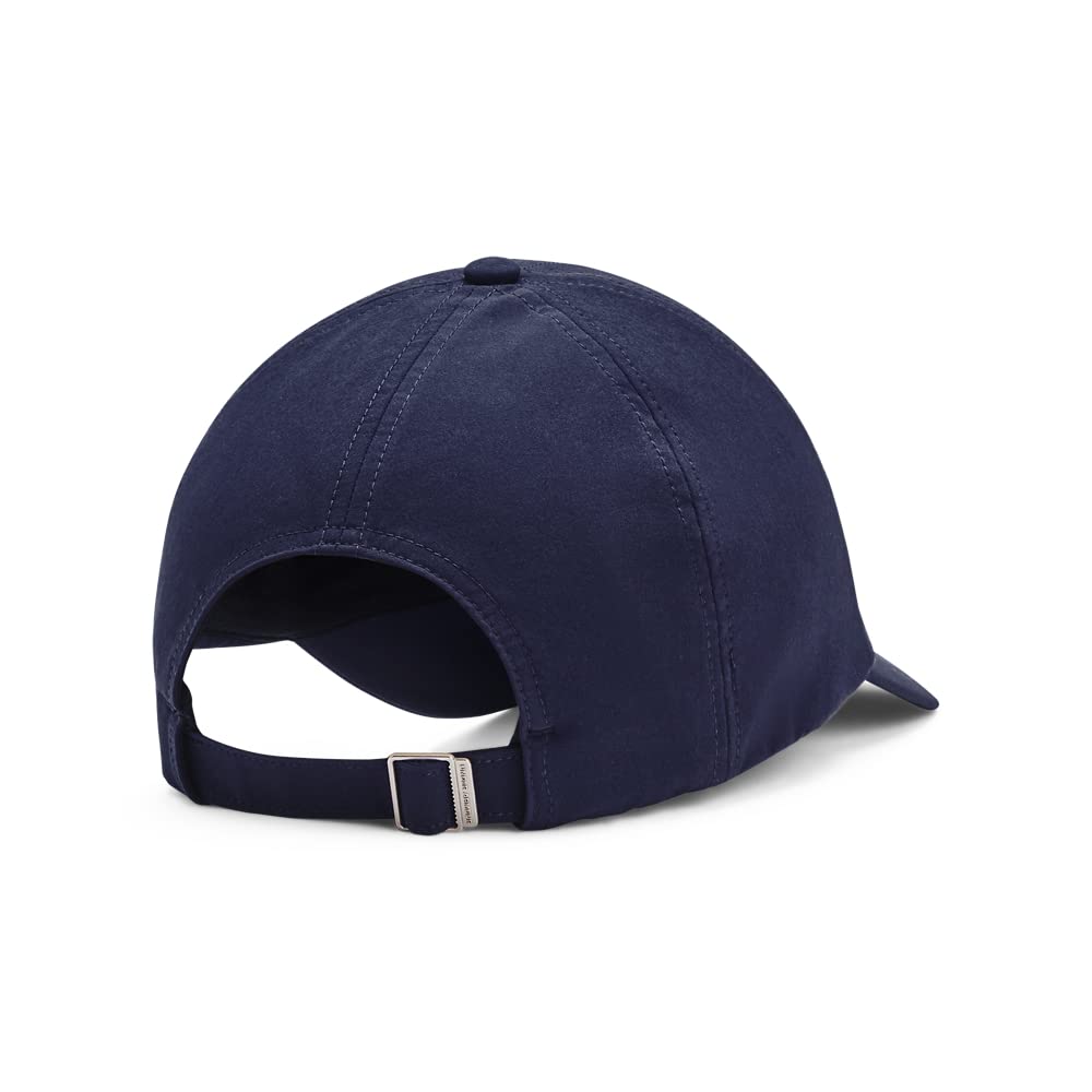 Under Armour Women's Iso-chill Breathe Adjustible Hat, Midnight Navy (410)/White, One Size Fits Most