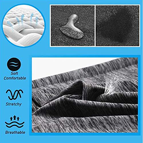 YAN XUAN 1PCS Ear Loops Neck Gaiter Balaclava Bandana Headwear,Ice Silk Cooling Face Scarf for Dust Outdoors Black