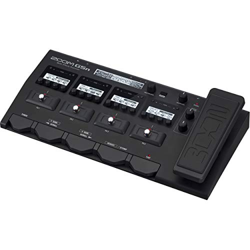 Zoom G5n Guitar Multi-Effects Processor with Expression Pedal, with 100+ Built in Effects, Amp Modeling, Stereo Effects, Looper, Rhythm Section, Tuner, Audio Interface for Direct Recording to Computer