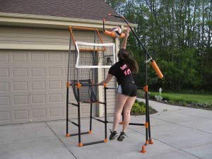 Volleyball Training Equipment Aid-The Perfect Volleyball Spike Trainer and Volleyball Serving Trainer with Adjustable Target Stand for Setting and Passing Practise.