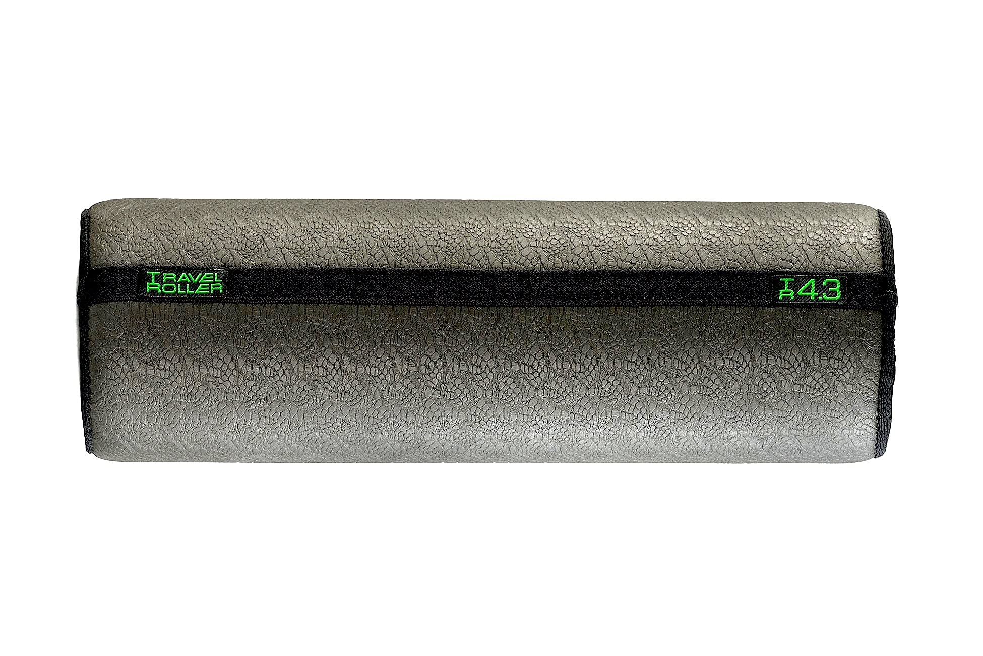 Travel Roller® Deluxe Foam Roller *Black* with Free Online Instructional Videos & Poster, Original (12.5" x 4.3")