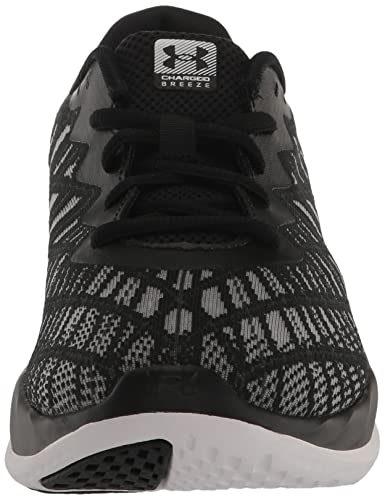 Under Armour Women's Charged Breeze 2, (001) Black/Jet Gray/White, 6, US