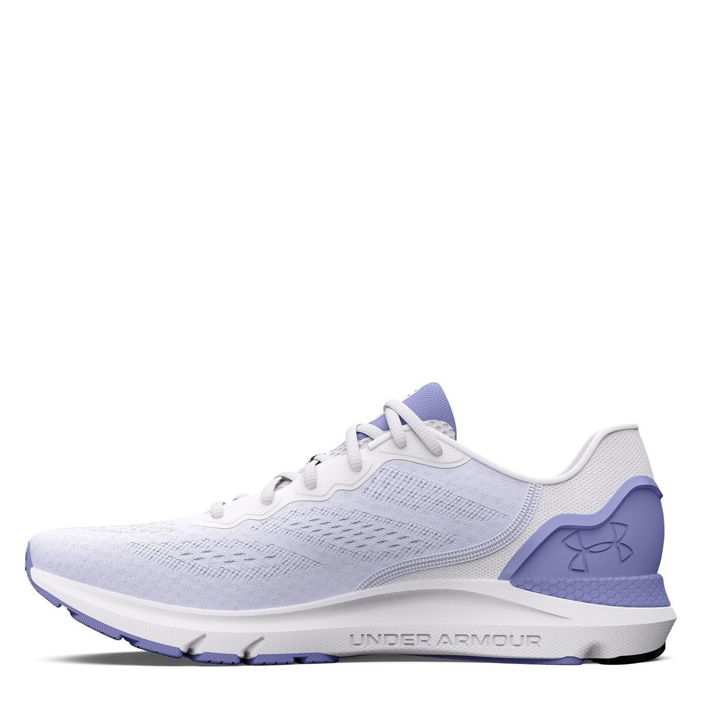 Under Armour Women's HOVR Sonic 6, (104) White/Purple Ice/White, 9, US