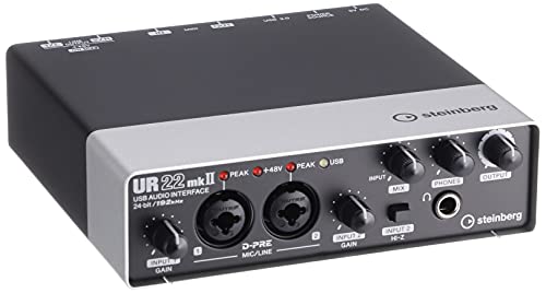 Yamaha Steinberg UR22MKII 2-Channel USB Interface