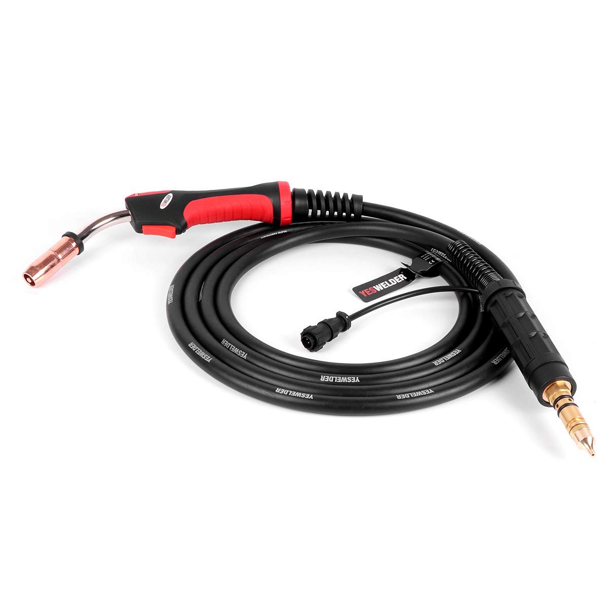 YESWELDER Mig Welding Gun Torch Stinger 15ft (4.5m) 250 Amp Replacement for Miller M-25 169598 fit Millermatic 212 & 252 (Renewed)