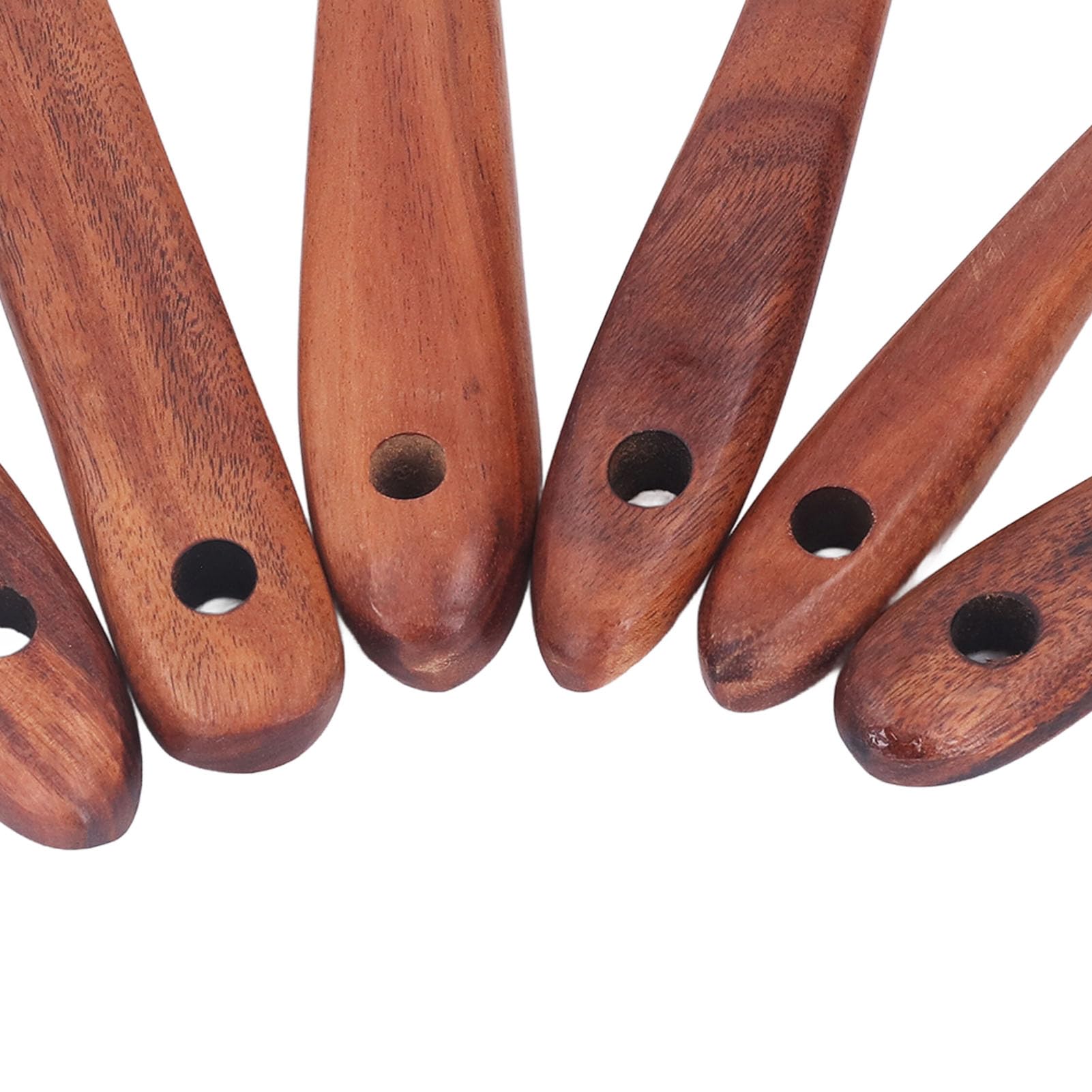 Wooden Cooking Utensils Set Comfortable Grip, Stable, Premium Wood Material, Simple & Stylish Design, Versatile Kitchen Utensils with Holder for Nonstick Cookware