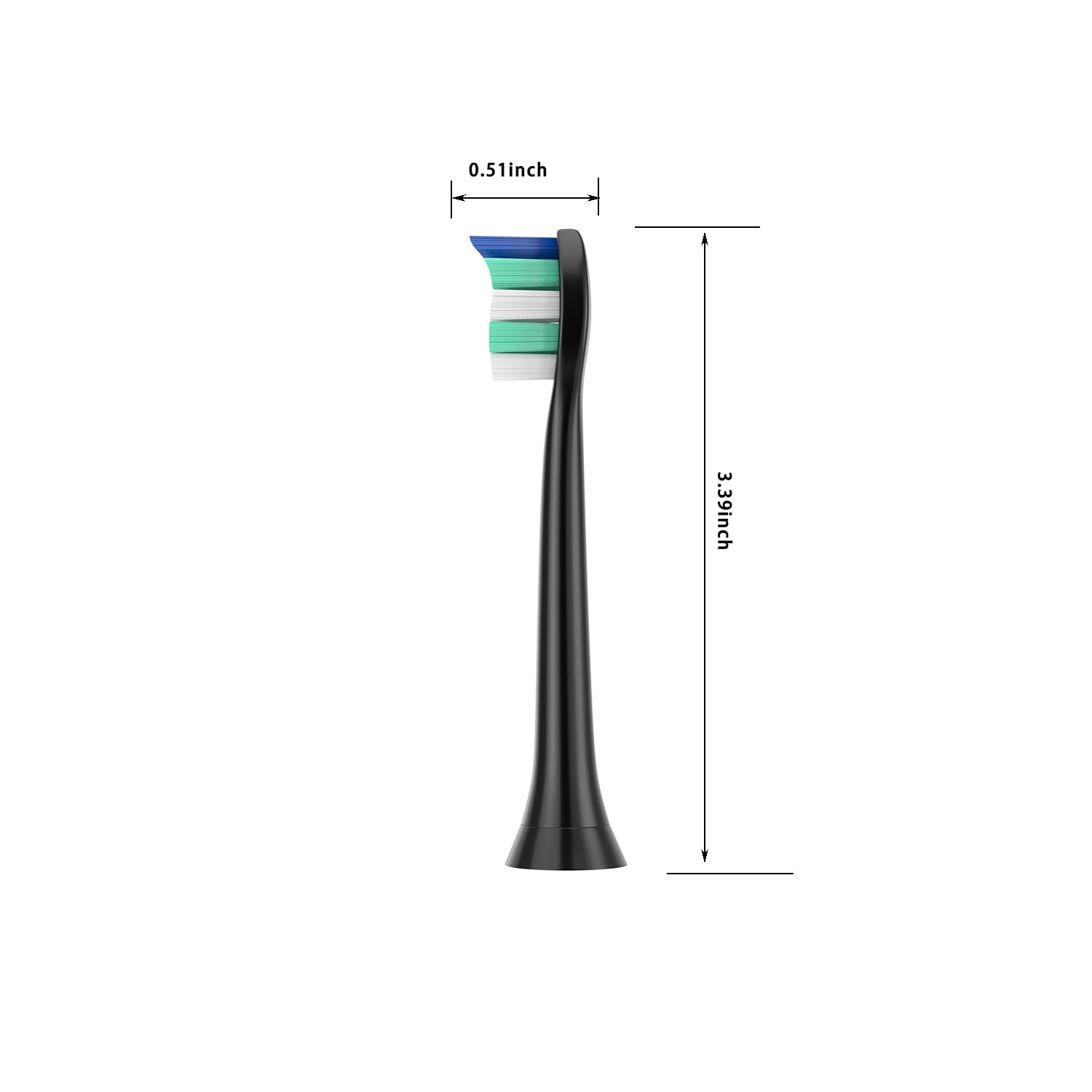 Zegupal Toothbrush Replacement Heads Compatible with Phillips Sonicare Electric Toothbrush,12Pack White Optimal Soft Replacement Toothbrush Heads