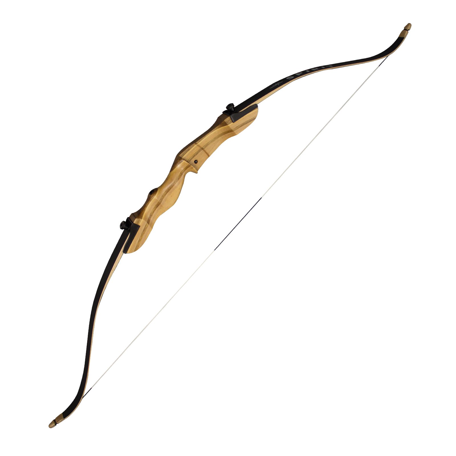 Southland Archery Supply SAS Spirit 66" Take Down Recurve Bow Black Limbs (26 Lbs, Right)