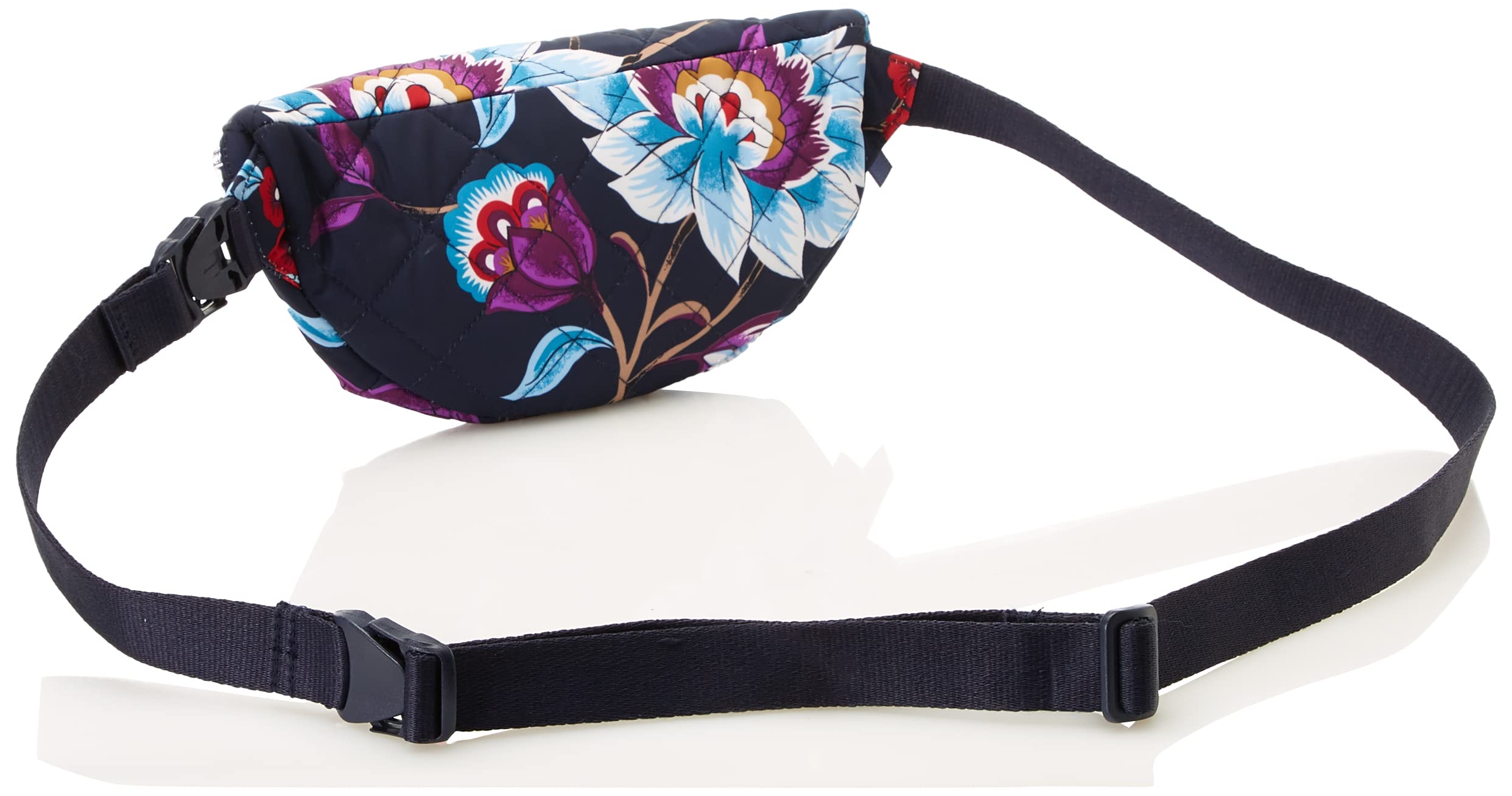 Vera Bradley Women's Performance Twill Convertible Crossbody Belt Bag With RFID Protection, Mayfair in Bloom, One Size
