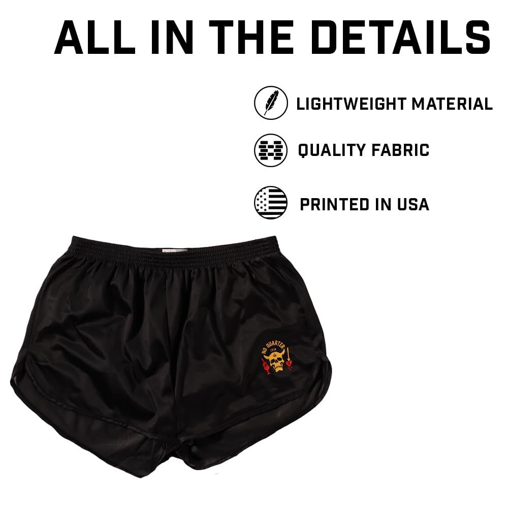Zero Foxtrot Mens Athletic Shorts, Gym, Workout, Running, or Casual - Ranger Panties - Blackbeard Silkies