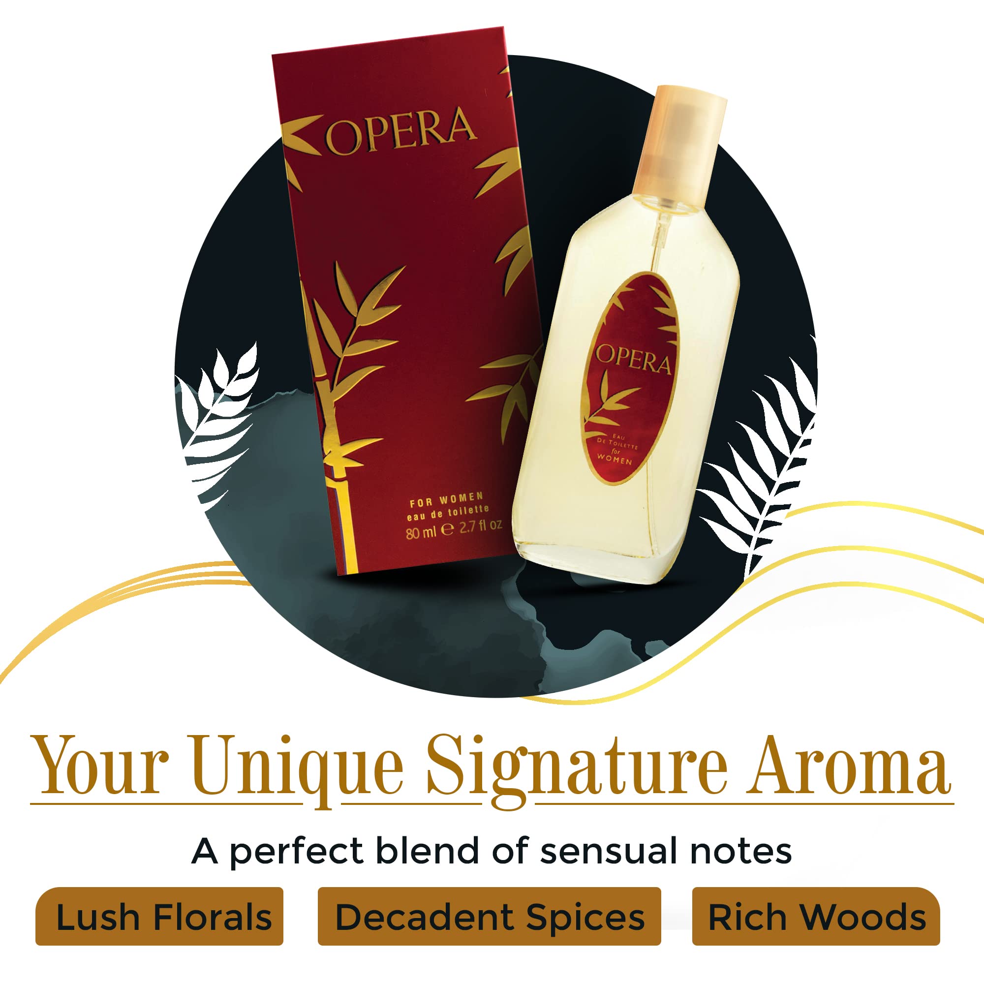 Womens Perfume - INSPIRED by OPIUM Perfume For Women - Mandarin, Bergamot, Myrrh, Jasmine - Oriental, Spicy, Evocative, Deep - (2.75 fl oz / 80 ml)