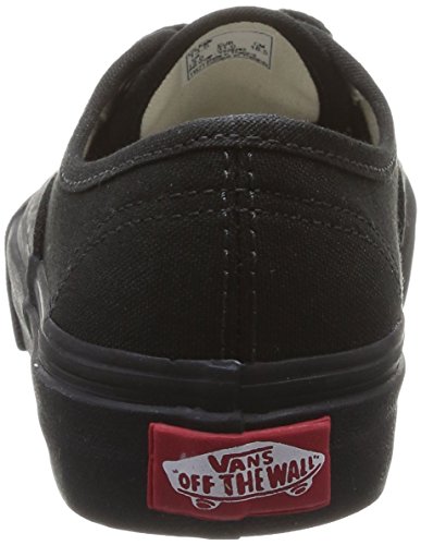 Vans Authentic, Unisex-Childs' Low-Top Trainers, Black/Black, Child 11 UK (28 EU)