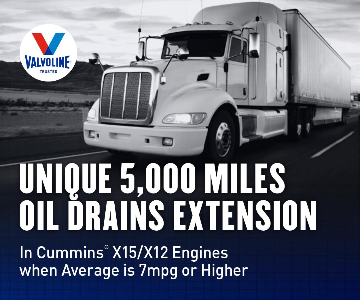 Valvoline Premium Blue Extreme SAE 5W-40 Full Synthetic Diesel Engine Oil 1 GA, Case of 3