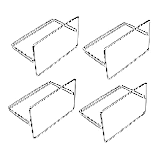 TIDTALEO Partition Holder Baffle Bracket Privacy Panel Holder escritorios de oficina Office Braces Metal partition Bracket Privacy Panel Bracket Kickstand Stainless Steel Partition