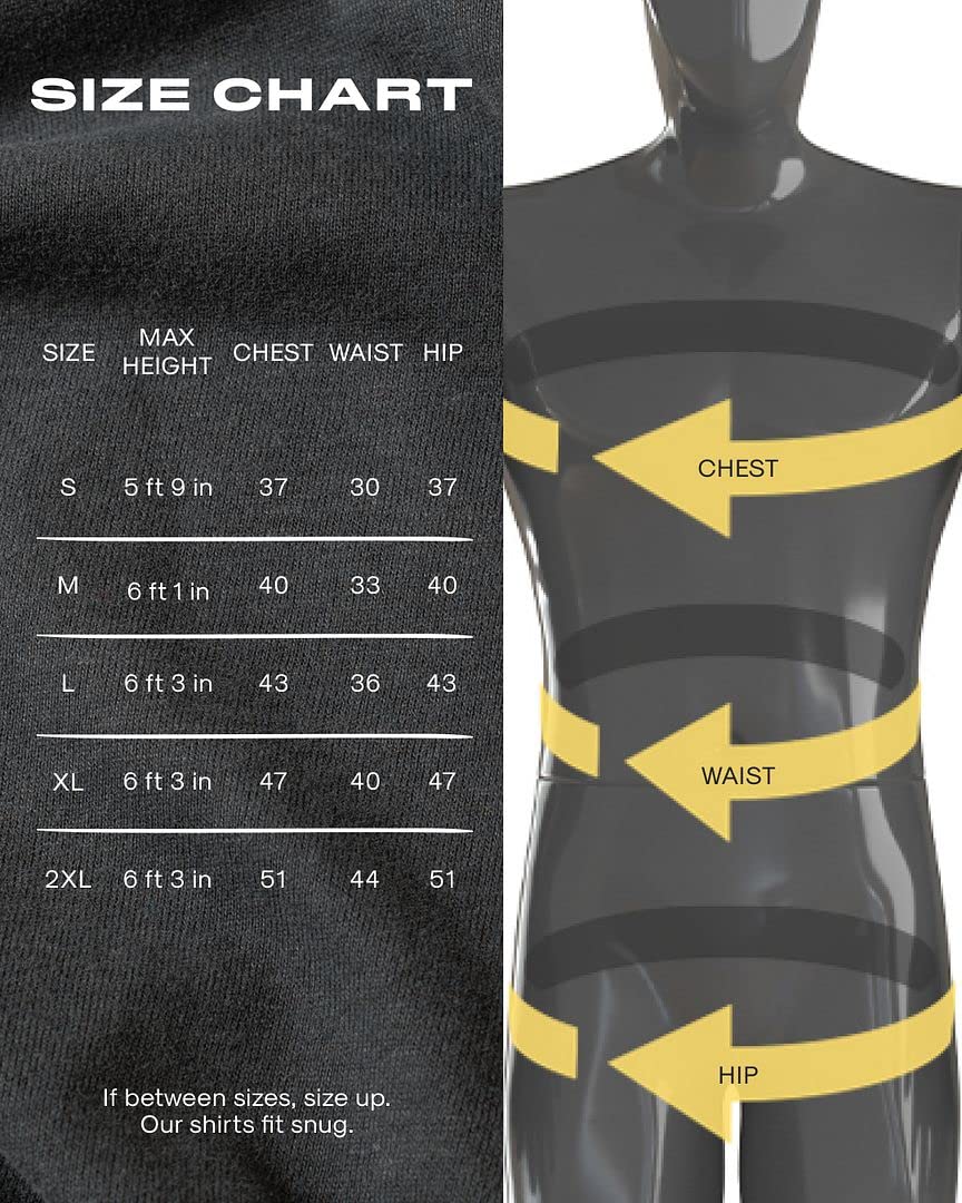 True Classic Long Sleeve Shirts for Men, Premium Fitted Crew Neck T-Shirts and Gifts for Men. Black