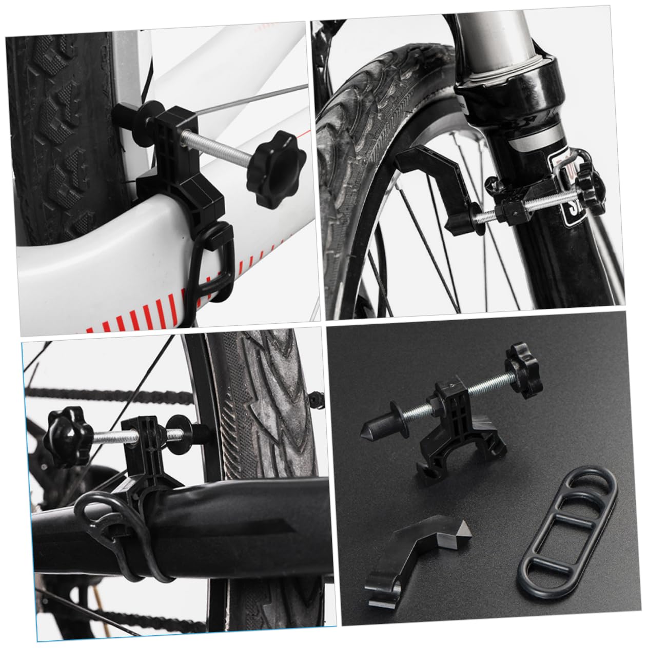 Uonlytech Tool Bike Bicycle Wheel Truing Stand Tuning Table Rubber Spokes