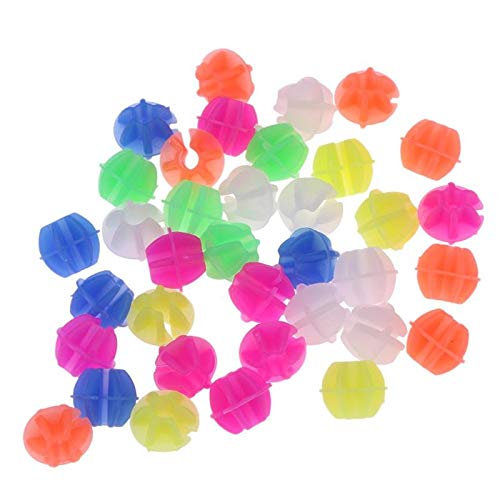 Yitaocity 135Pcs Multicolour Kids Bicycle Spoke Dokey Beads Different Designs Cute Biking Wire Beads Accessories Decorations for Kids