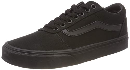 Vans Men's MN Ward Sneaker, Black/Black, 11