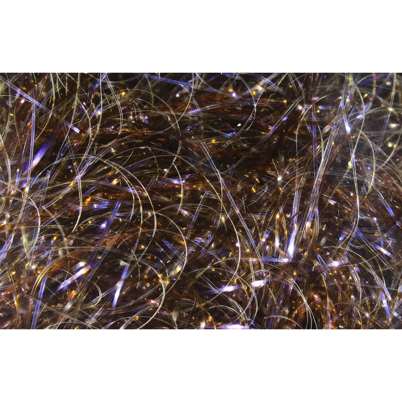 TIEMCO Fly Tying Hairline Dubbing, UV Polar Chenille, Original, Brown #40