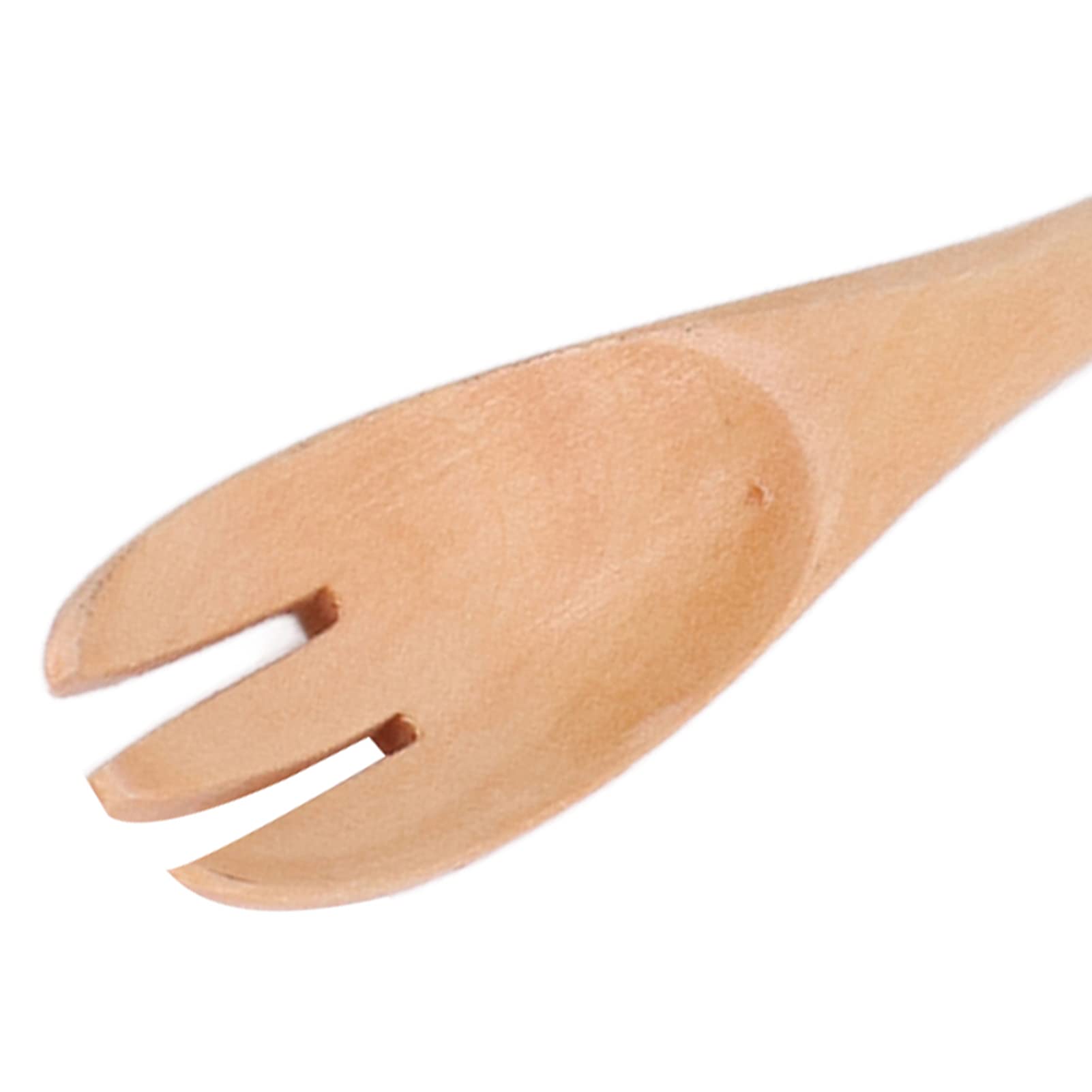 Wooden Spoon Fork Set Reusable Salad Servers Wooden Flatware Set, Utensils, Spoons, Forks Wooden Tableware Supplies