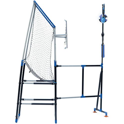 Volleyball Training Equipment Aid-The Perfect Volleyball Spike Trainer and Volleyball Serving Trainer with Adjustable Target Stand for Setting and Passing Practise.