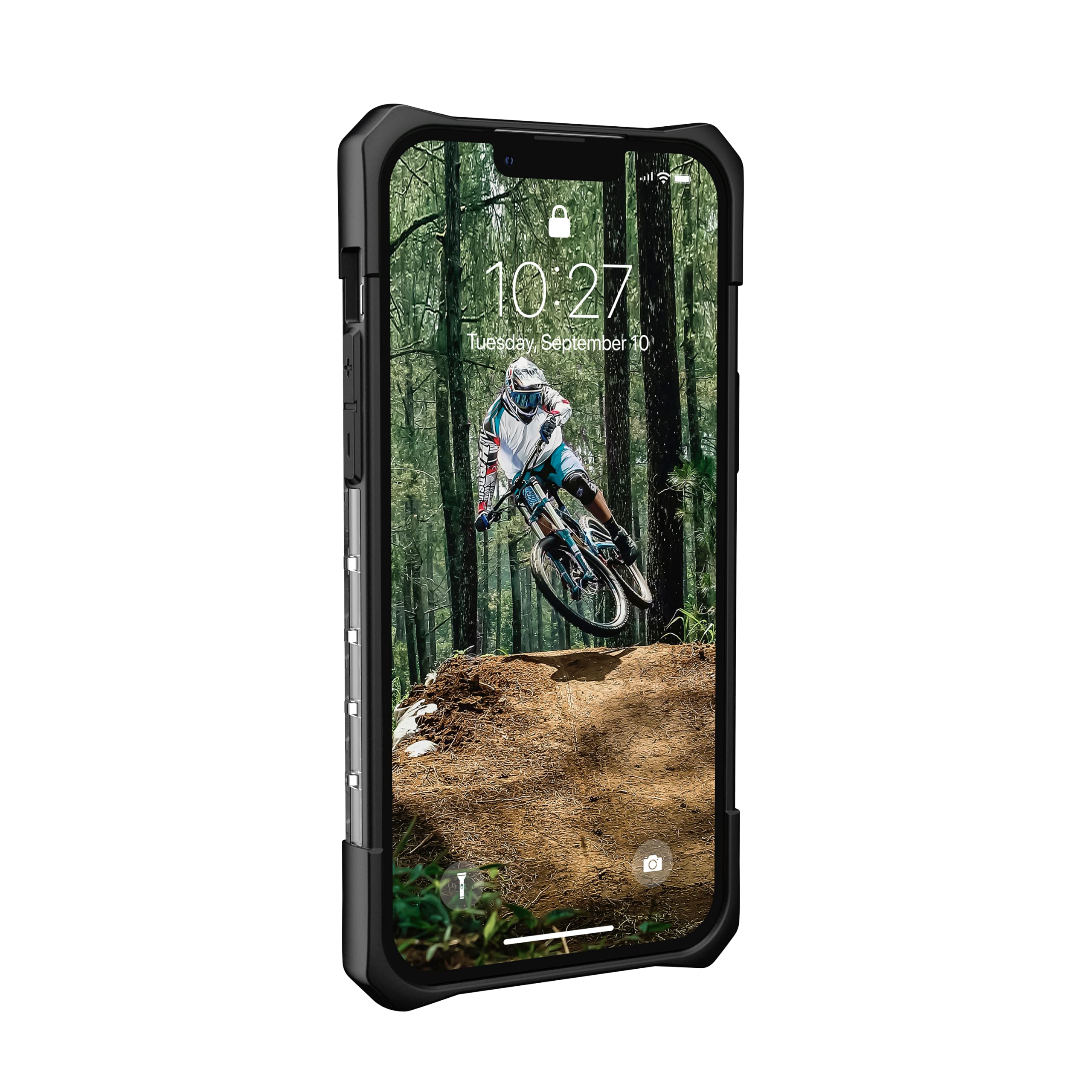 URBAN ARMOR GEAR UAG Designed for iPhone 13 Pro Max Case Grey Ash Rugged Lightweight Slim Shockproof Transparent Plasma Protective Cover, [6.7 inch Screen]