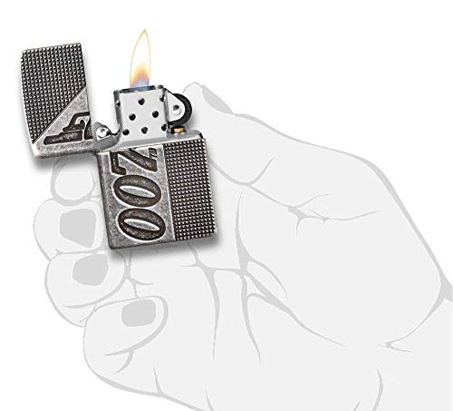 Zippo Armor James Bond 007 Black Ice Lighter