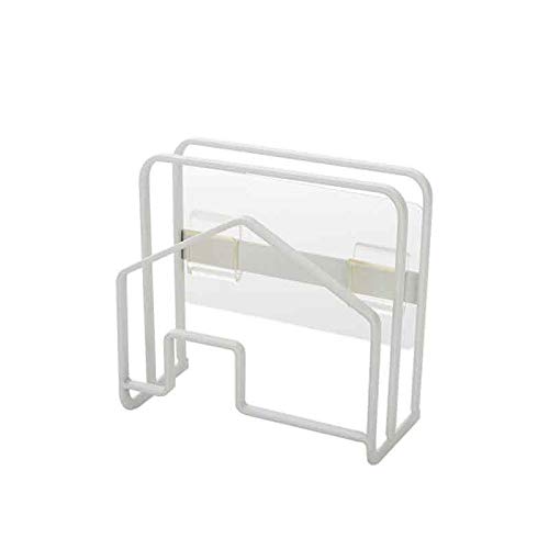 WUDILU Multi-Cell Wall-Mounted Cutting Board Rack Metal Drying Pan Pot Rack Cover Lid Rest Stand Spoon Holder Kitchen Tool (Color : OneColor)