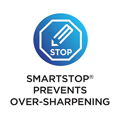 X-ACTO Pencil Sharpener | Teacher Pro Electric Pencil Sharpener, With Auto Adjust Dial, SafeStart Motor, SmartStop, Black, 1 Count