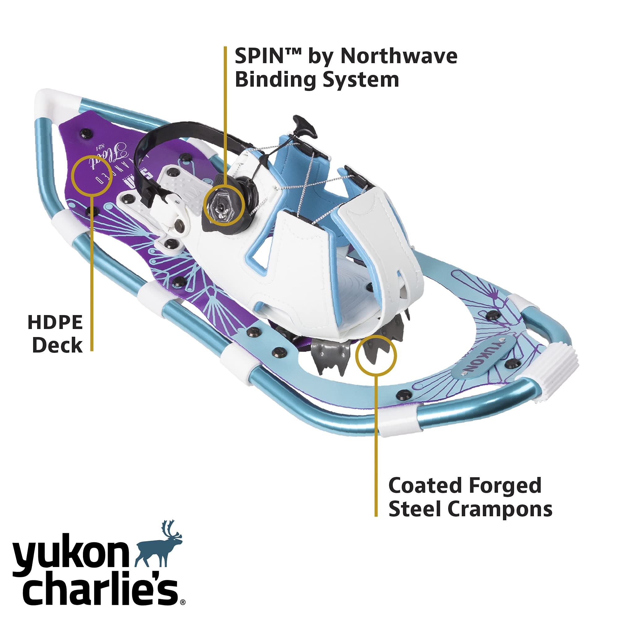 Yukon Charlie's Advanced Spin Float Women's Snowshoe