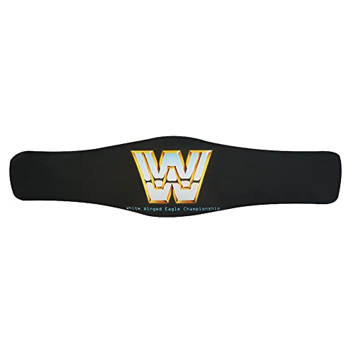 WWE Authentic Wear White Winged Eagle Championship Mini Replica Title Belt
