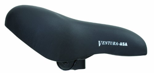 Ventura Junior Comfort Saddle , Black, Universal Fit