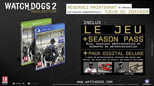 Ubisoft Watch Dogs 2 Gold - Xbox ONE nv Prix,3307215969908