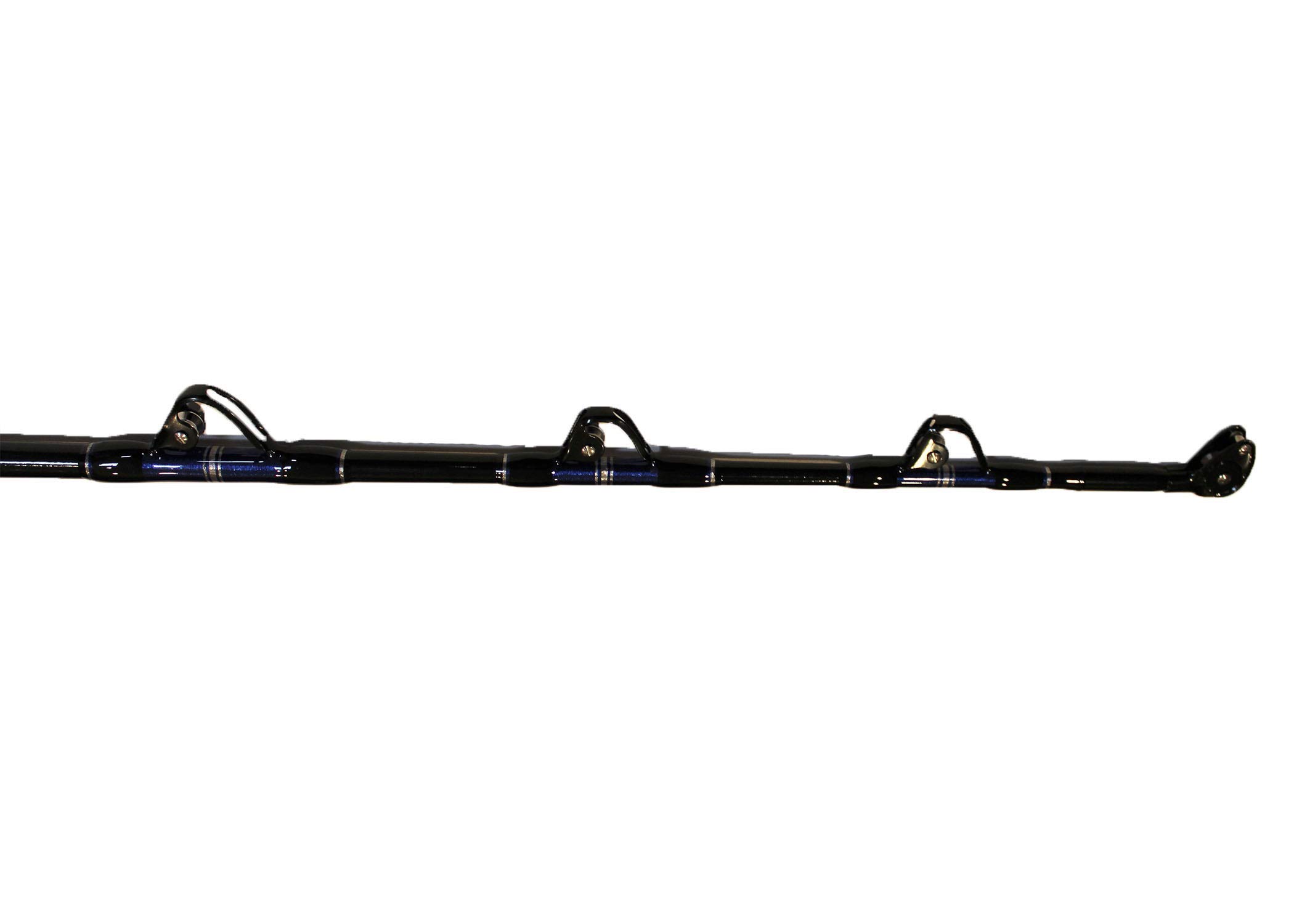 Xcaliber Marine Pair of PRO Tournament Series 6' 80-130 LB Saltwater TROLLING RODS Includes Bent and Straight Butt