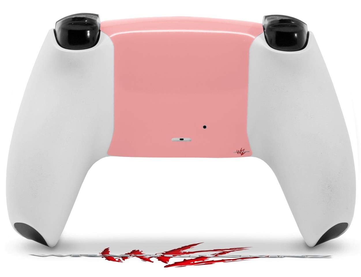 WraptorSkinz Skin Wrap compatible with Sony PS5 DualSense Controller Solids Collection Pink (CONTROLLER NOT INCLUDED)