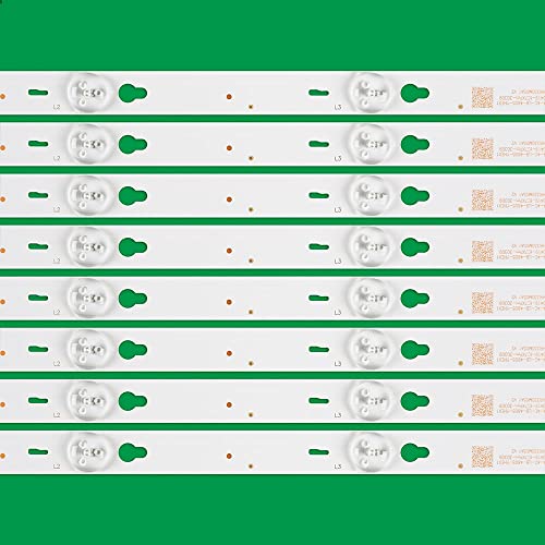 WAHRE 1set=8pieces Fit for TCL B48A558U B48A838U B48A828U Strip TOT_48D2700_8X5_3030C_V3 YHA-4C-LB4805-YHEX2 TCL D48A810 4C-LB4805-YHEX1