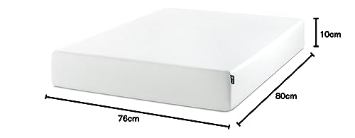 ZINUS 10 Inch Green Tea Memory Foam Mattress, King, Fiberglass Free, Patented Custom Contour Support, Sturdy Base Foam, CertiPUR-US Certified, Mattress in A Box, White